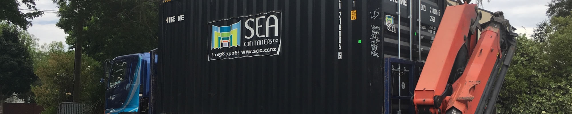 Shipping Container Transport & Delivery | SEA Containers NZ