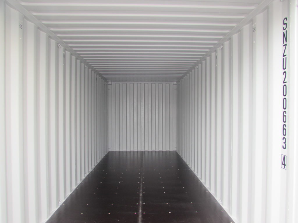 20FT Shipping Container – One Trip, A Grade - Black - SEA Containers NZ