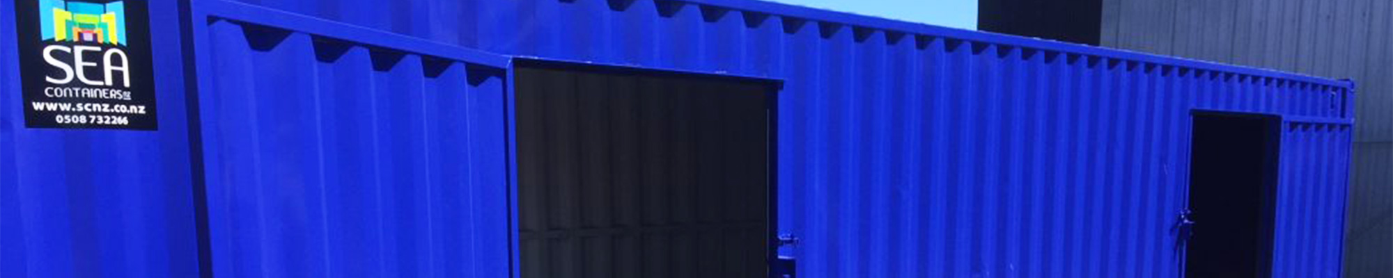 Shipping Container Sheds | SEA Containers NZ