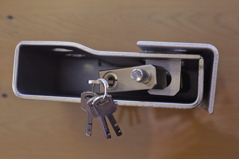 Shipping Container Weld On Lock box - SEA Containers NZ