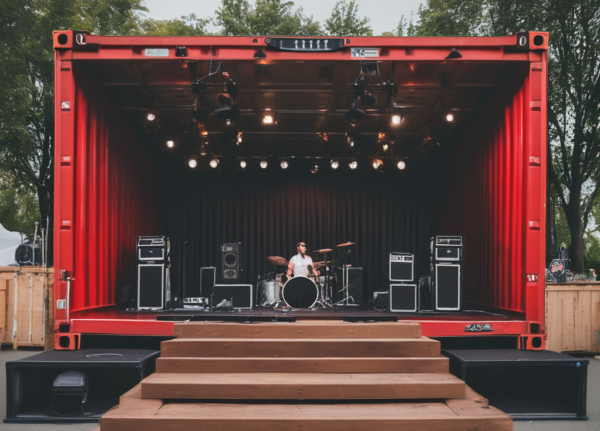 Shipping Container for Music and Events | SEA Containers