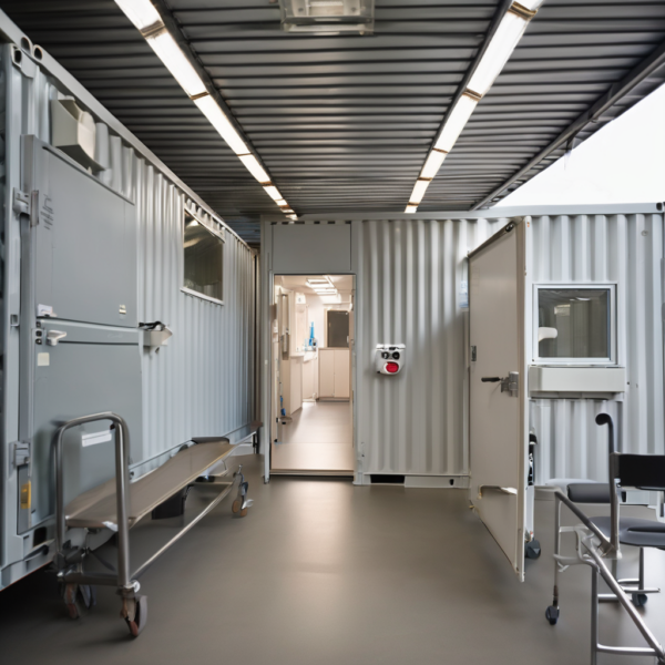 Emergency Medical Clinics with Shipping Containers | SEA Containers