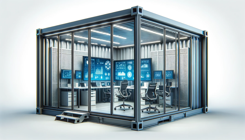 Modified Shipping Container Office NZ - SEA Containers