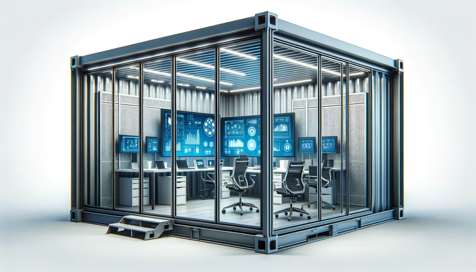 Modified Shipping Container Office NZ - SEA Containers